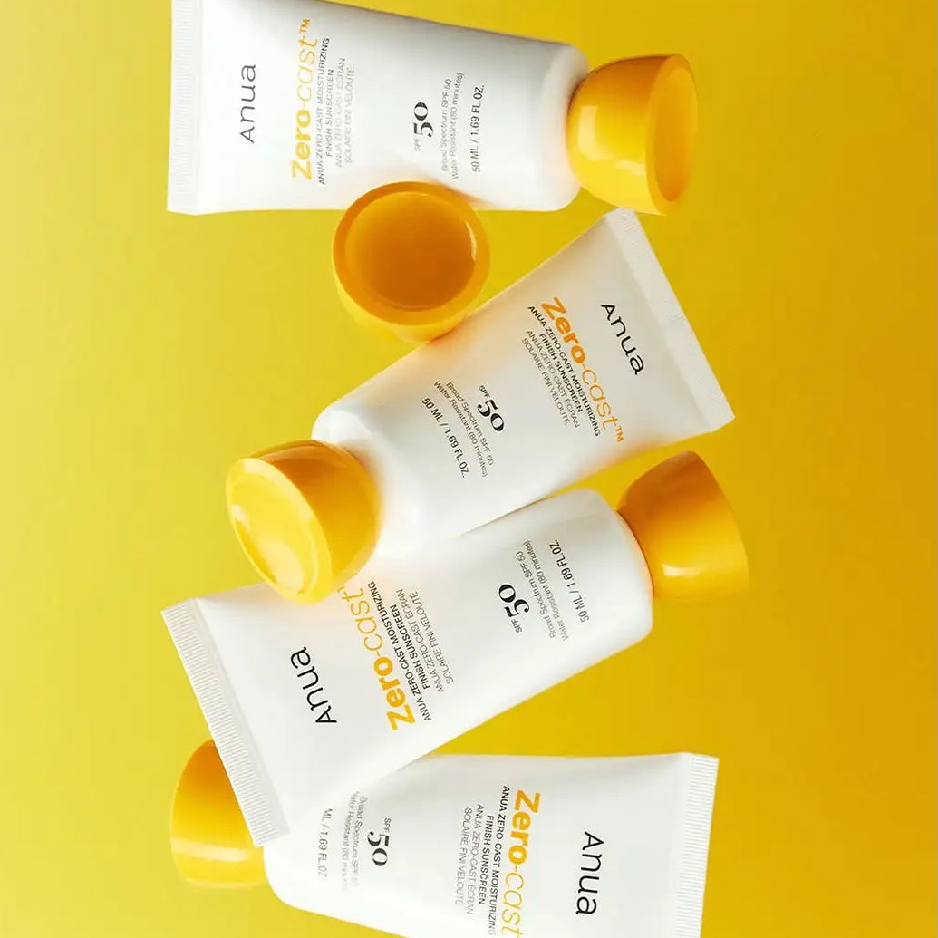 Anua - Zero-Cast Moisturizing Finish Sunscreen SPF50 – skinbeat.