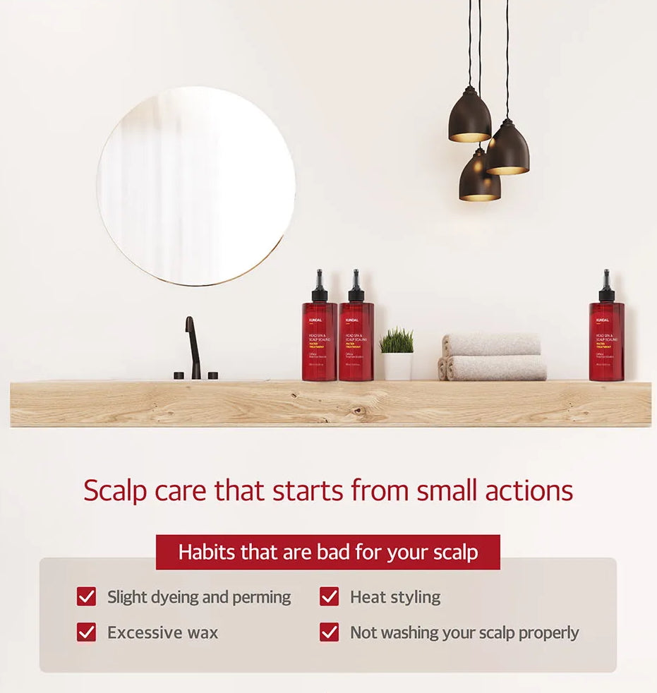 KUNDAL - Head Spa & Scalp Scaling Water Treatment – skinbeat.